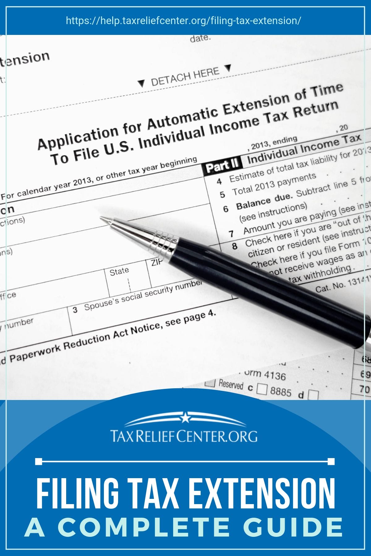 How To File A Tax Extension | A Complete Guide [INFOGRAPHIC]